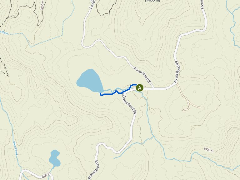 Meta Lake Trail — Mount St. Helens National Monument | hike | Komoot